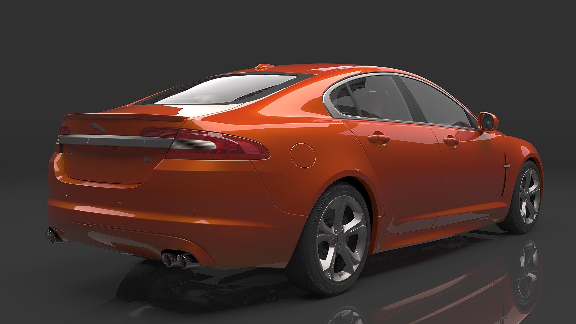 2010 Jaguar XFR 3D Model - TurboSquid 2148286