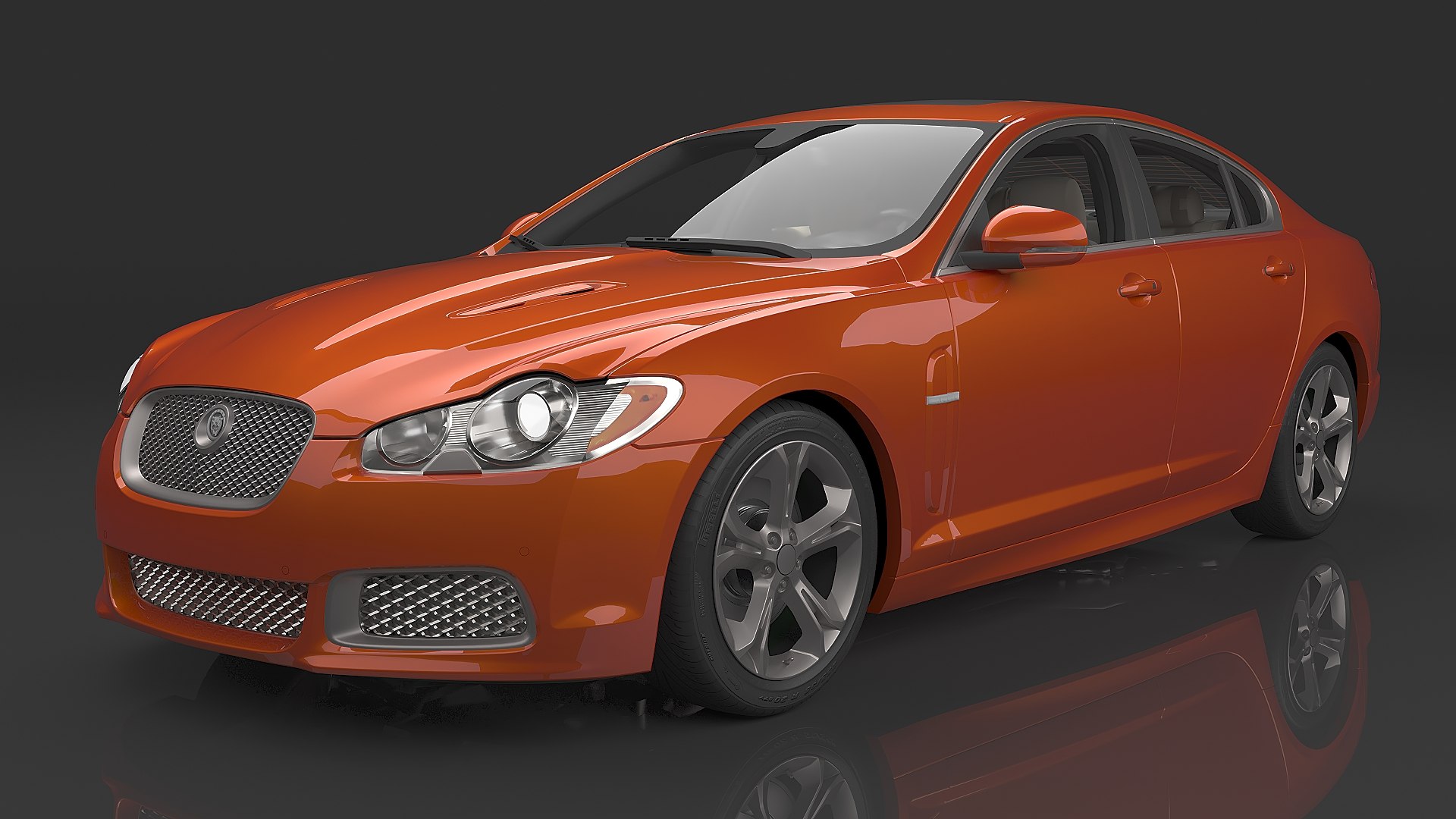 2010 Jaguar XFR 3D Model - TurboSquid 2148286