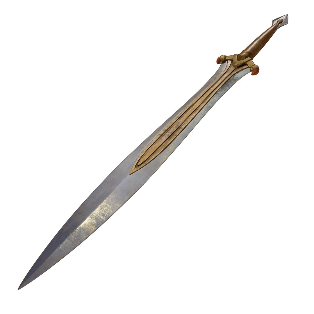 Fantasy Sword 01 3D Model - TurboSquid 2062823
