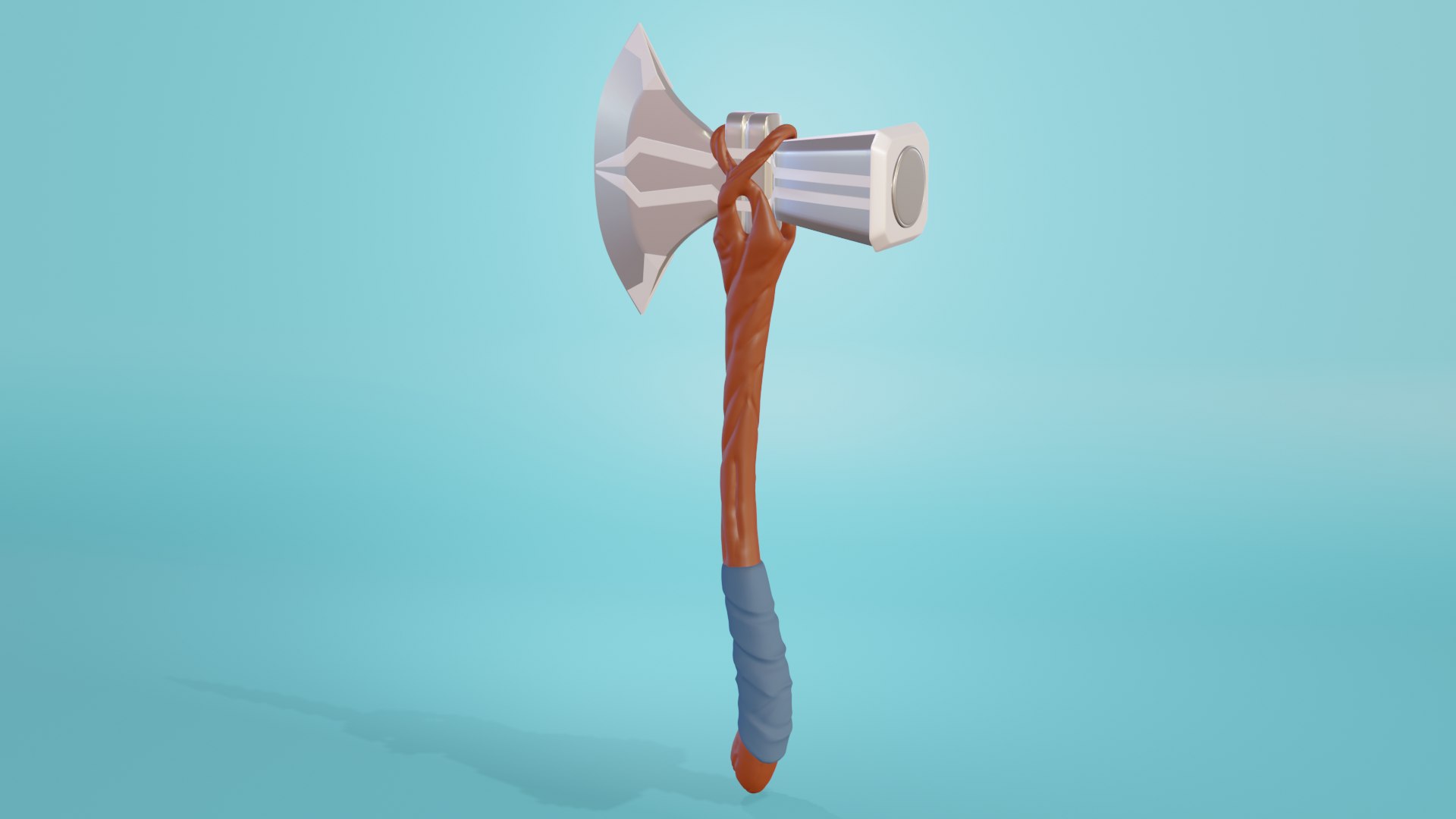 Stormbreaker axe 3D model - TurboSquid 1722908