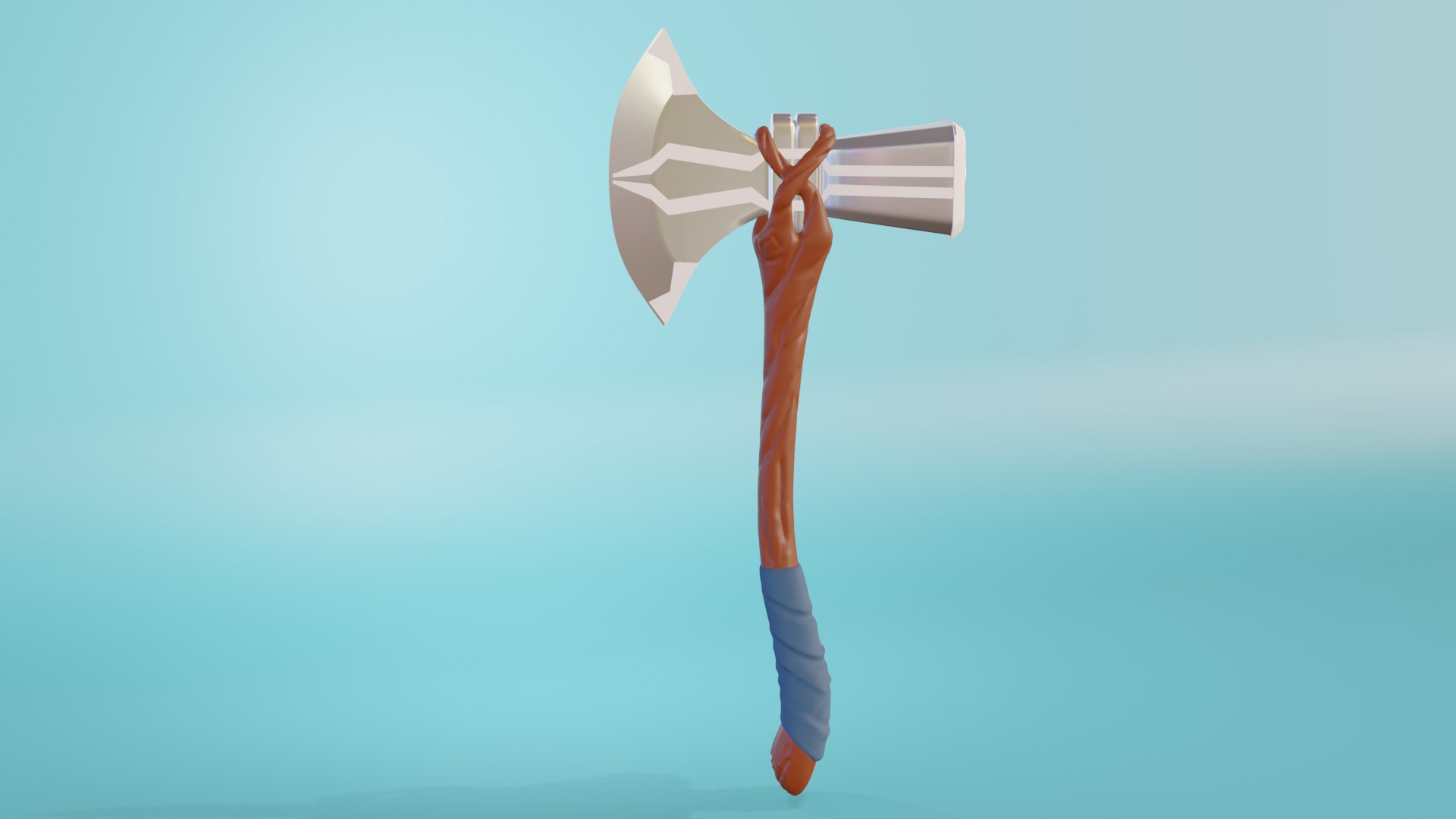 Stormbreaker axe 3D model - TurboSquid 1722908