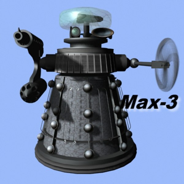 Robot Dalek 3D Models for Download | TurboSquid