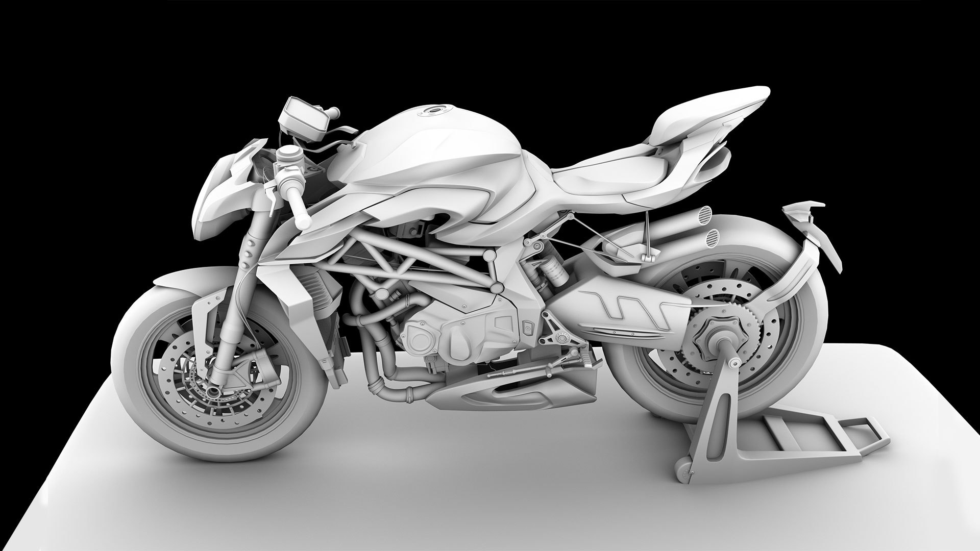 3D 3D MV Agusta Brutale 1000 RR Model - TurboSquid 2145796