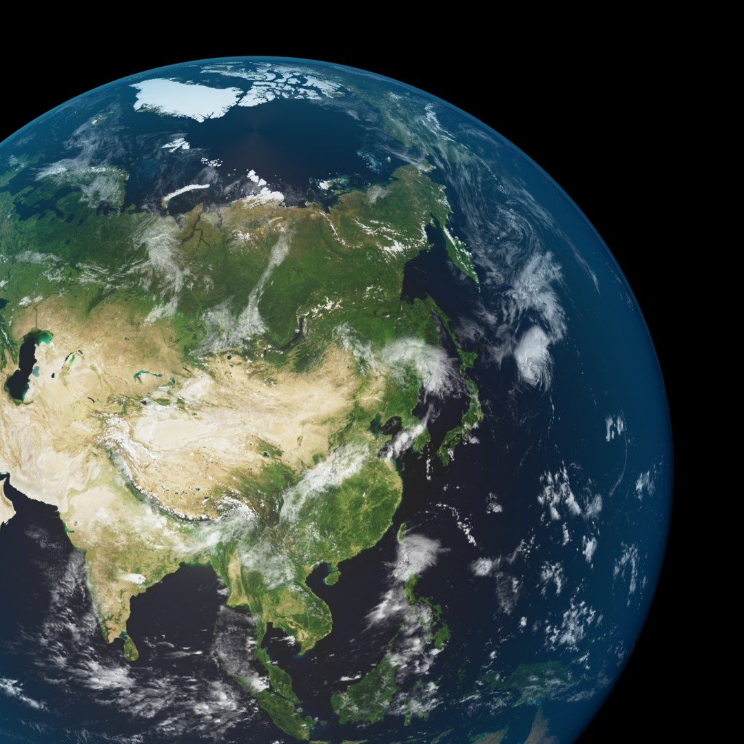 Earth - 4 Seasons 3D Model - TurboSquid 1331488