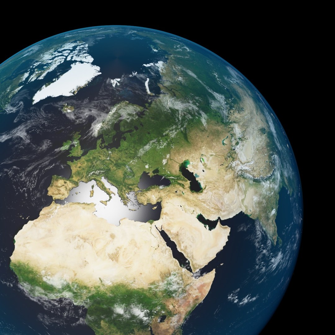 Earth - 4 Seasons 3D Model - TurboSquid 1331488