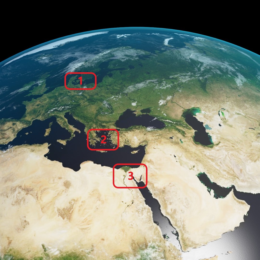 Earth - 4 Seasons 3D Model - TurboSquid 1331488