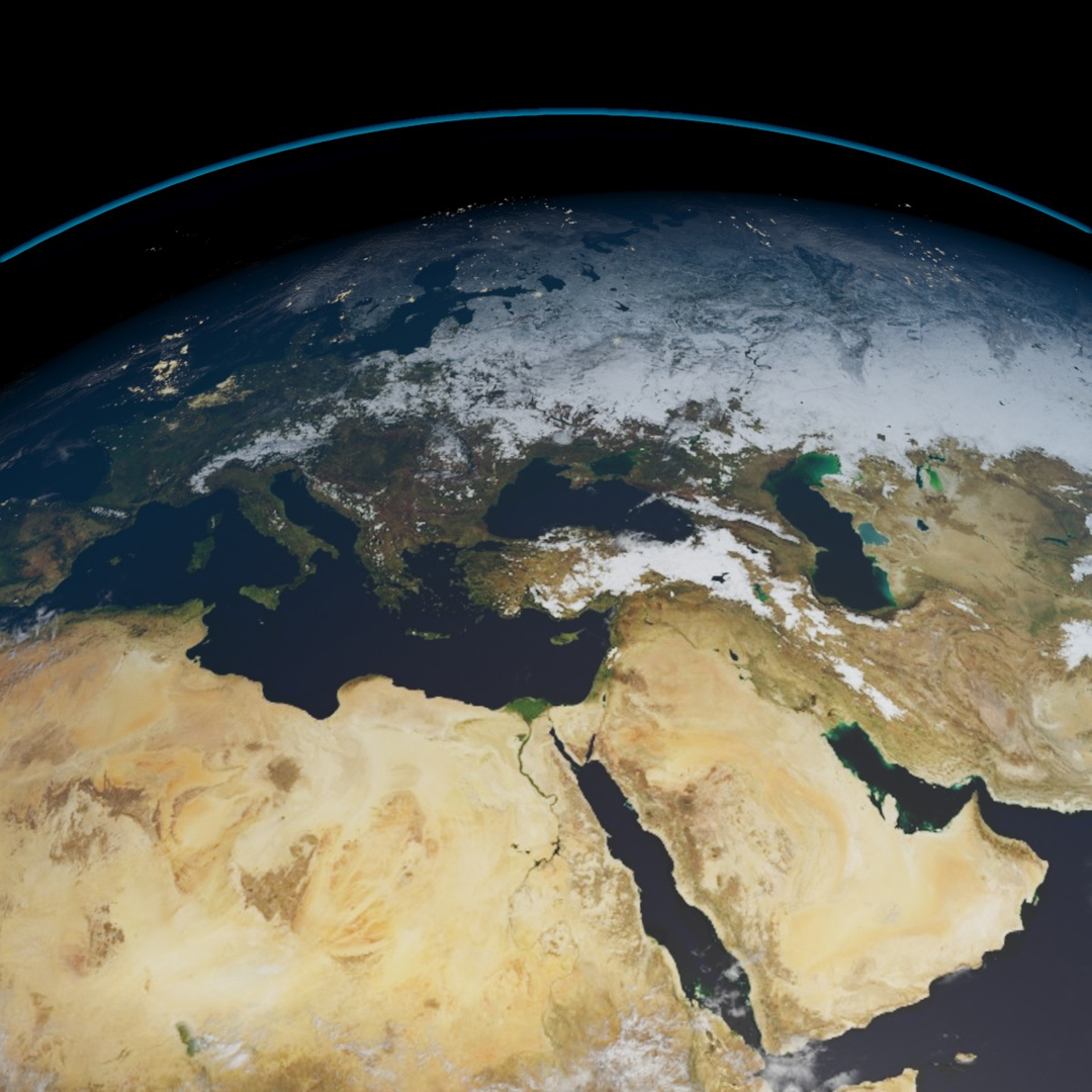 Earth - 4 Seasons 3D Model - TurboSquid 1331488