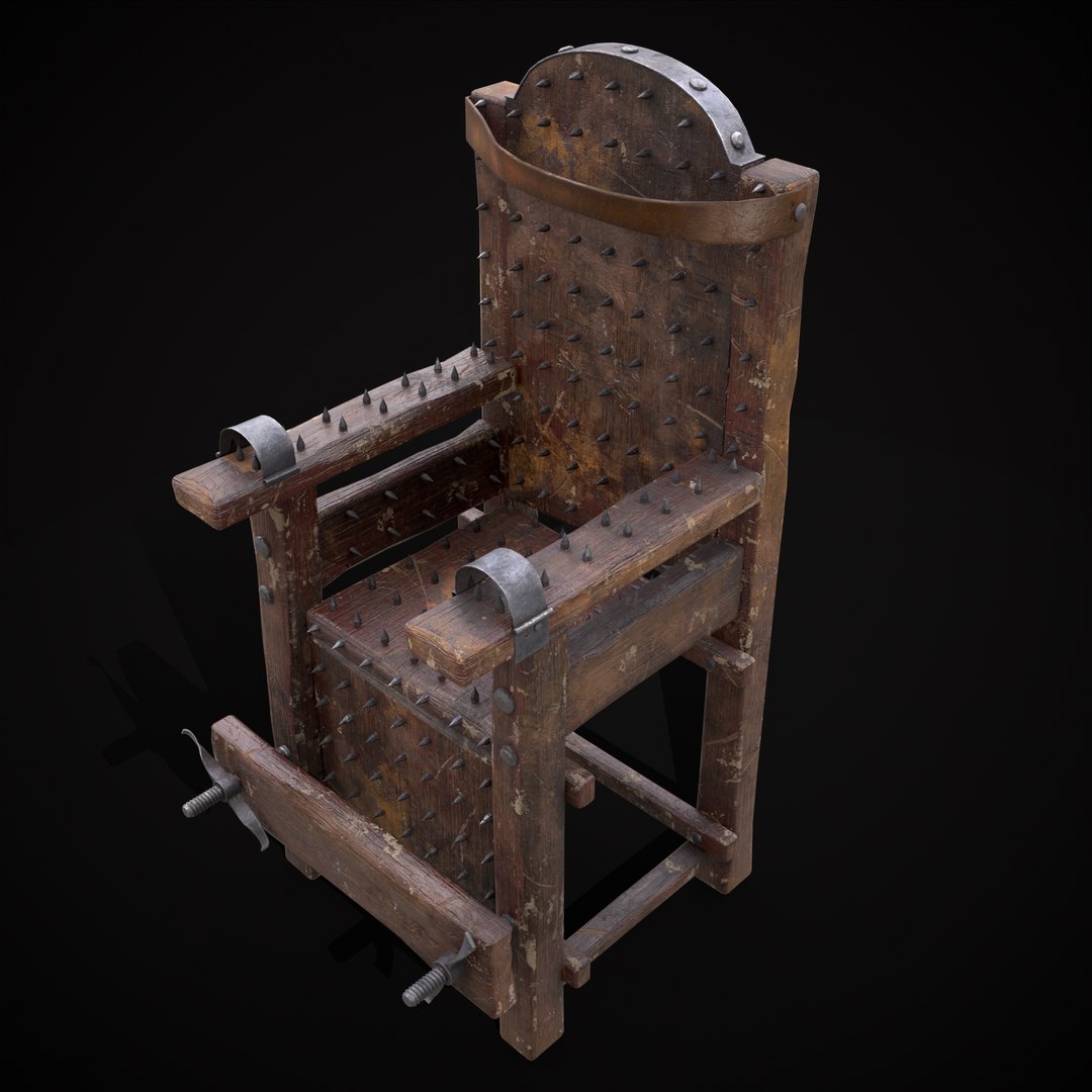 3D Judas Chair model - TurboSquid 2091805