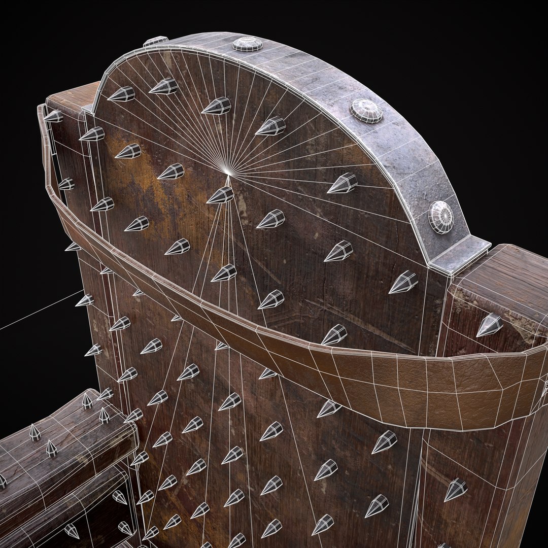 3D Judas Chair model - TurboSquid 2091805