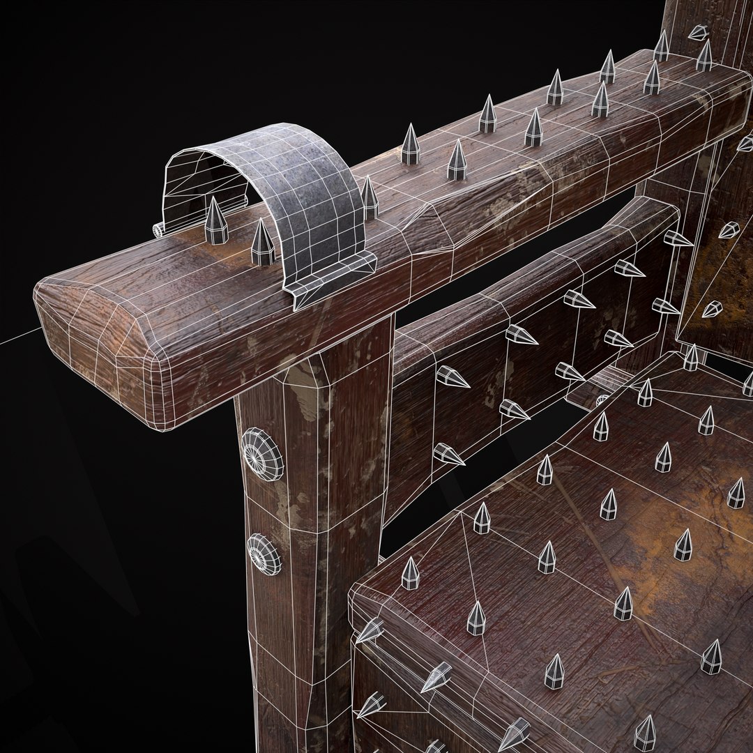 3D Judas Chair model - TurboSquid 2091805