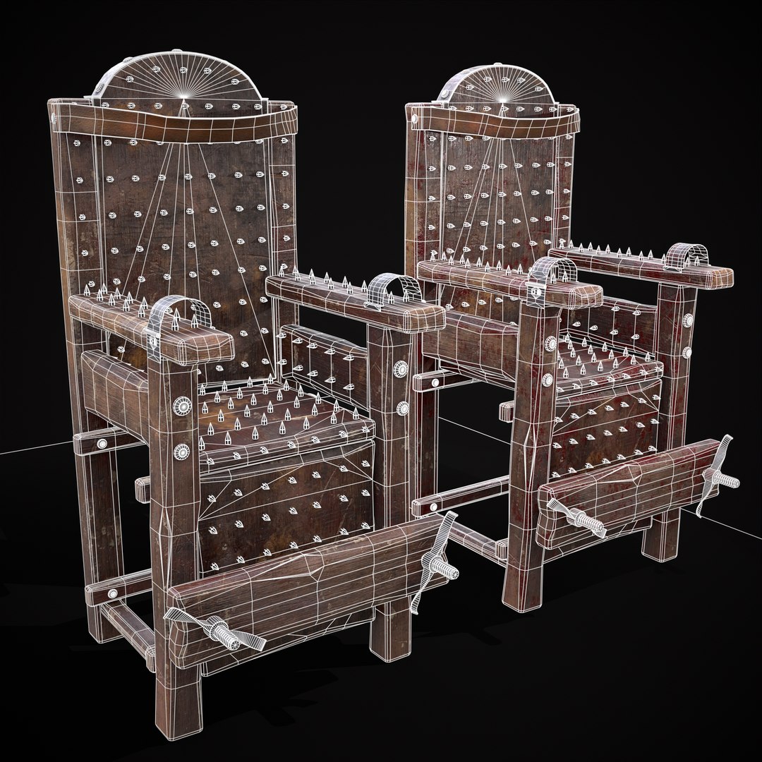 3D Judas Chair Model - TurboSquid 2091805