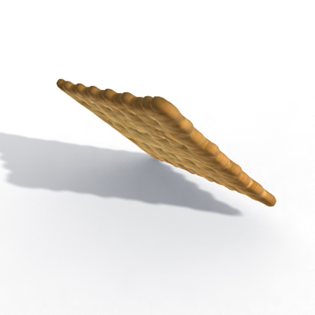 3d Classic Ulker Potibor Biscuit Model