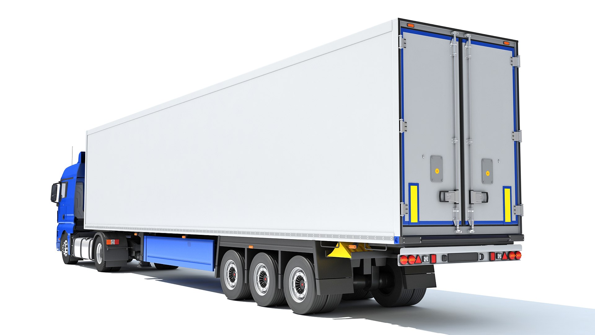 Refrigerator Truck 3D model - TurboSquid 2020119