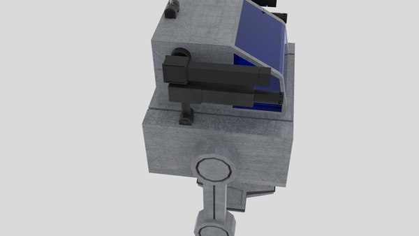 3d squaremech square mech model