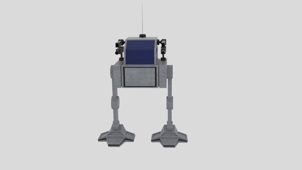 3d squaremech square mech model