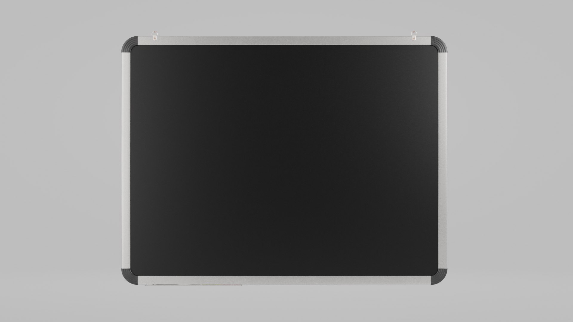 3D Customizable Wall-Mounted Blackboard - Rectangular Metal Writing ...