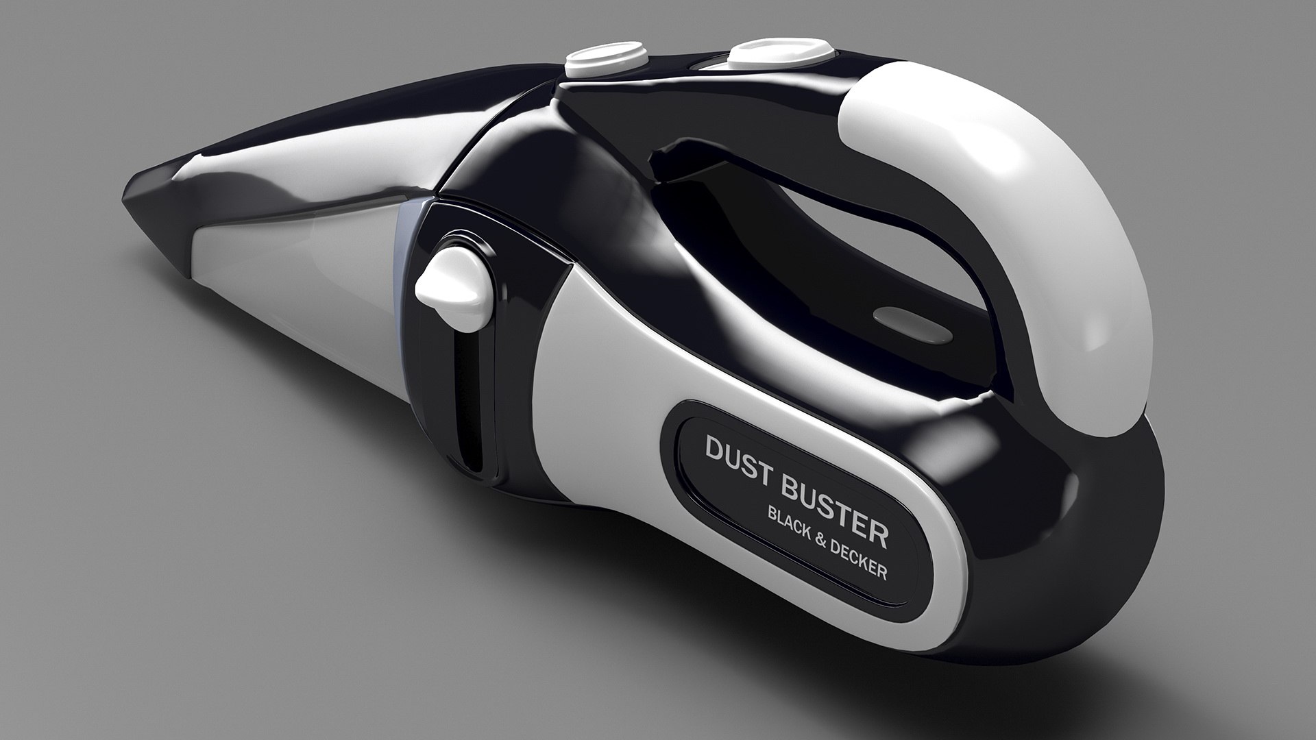 3D Dustbuster Handheld Vacuum Cleaner - TurboSquid 2193335
