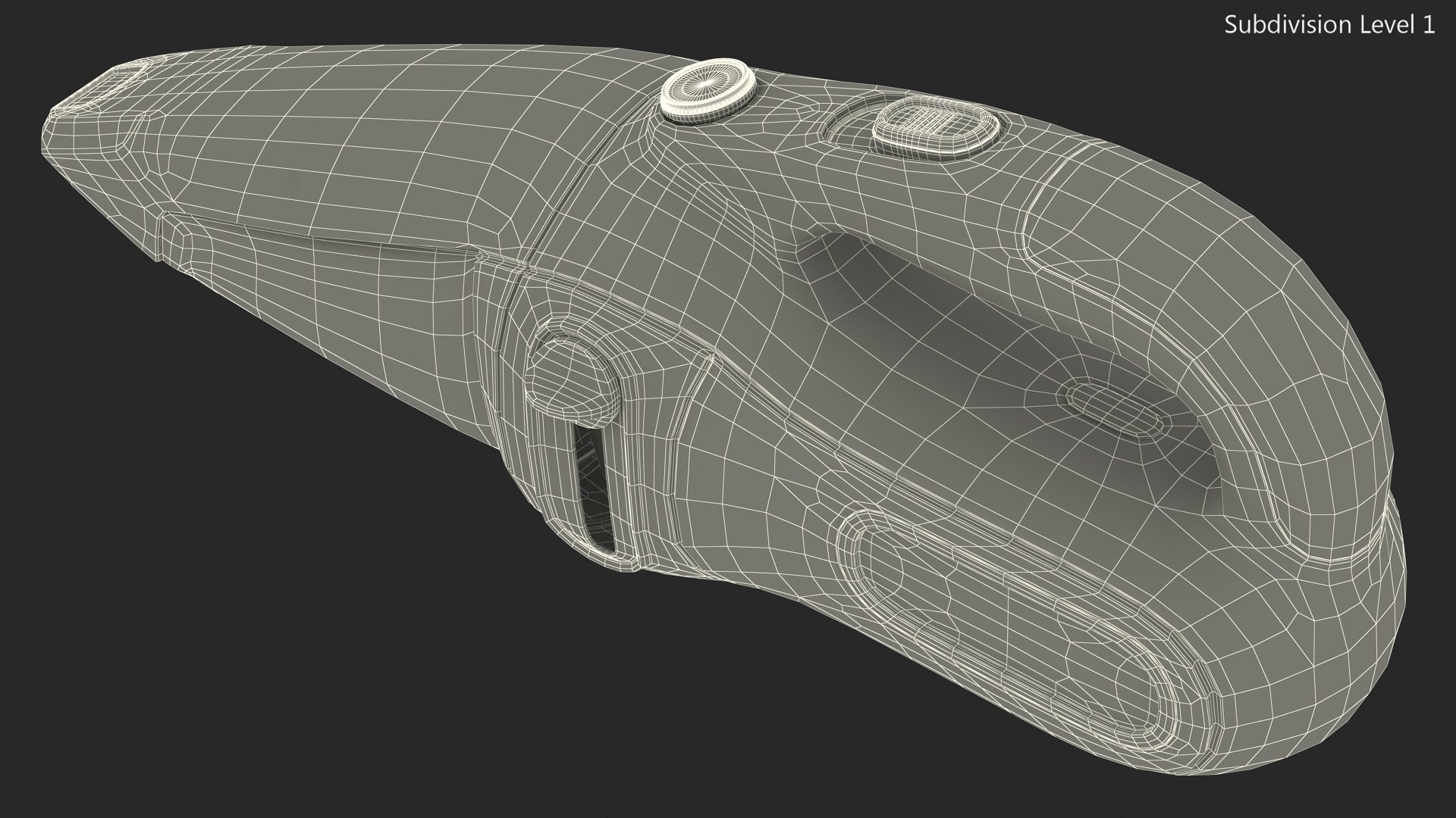 3D Dustbuster Handheld Vacuum Cleaner - TurboSquid 2193335