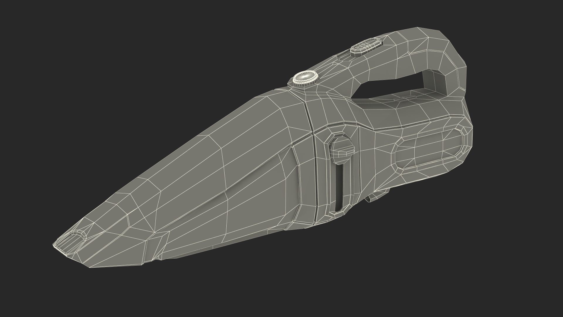 3D Dustbuster Handheld Vacuum Cleaner - TurboSquid 2193335