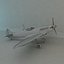 3d spitfire fighter aircraft model