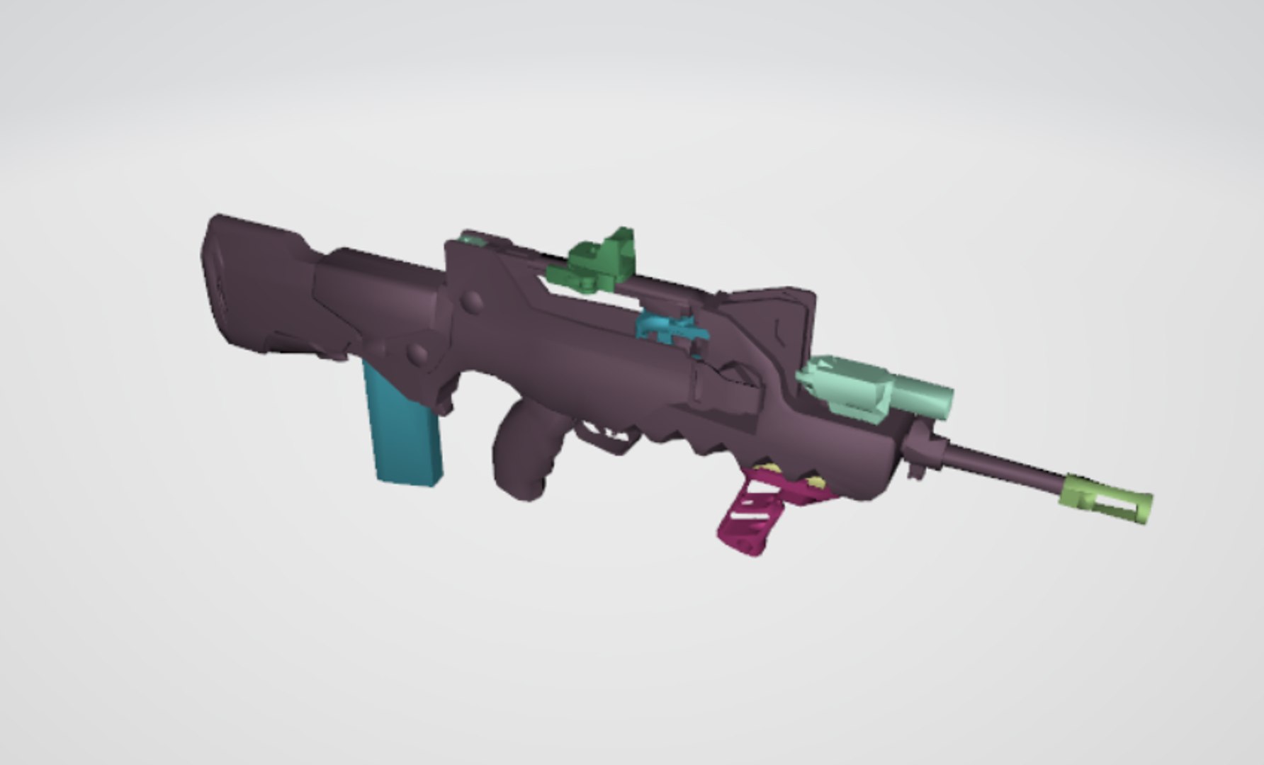Famas f2 feelin 3D - TurboSquid 1599368