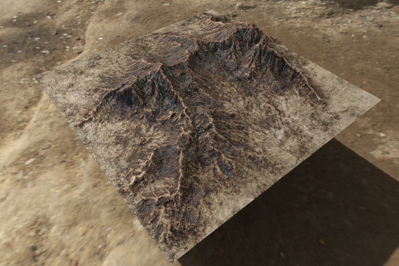 3D landscape land soil - TurboSquid 1642092