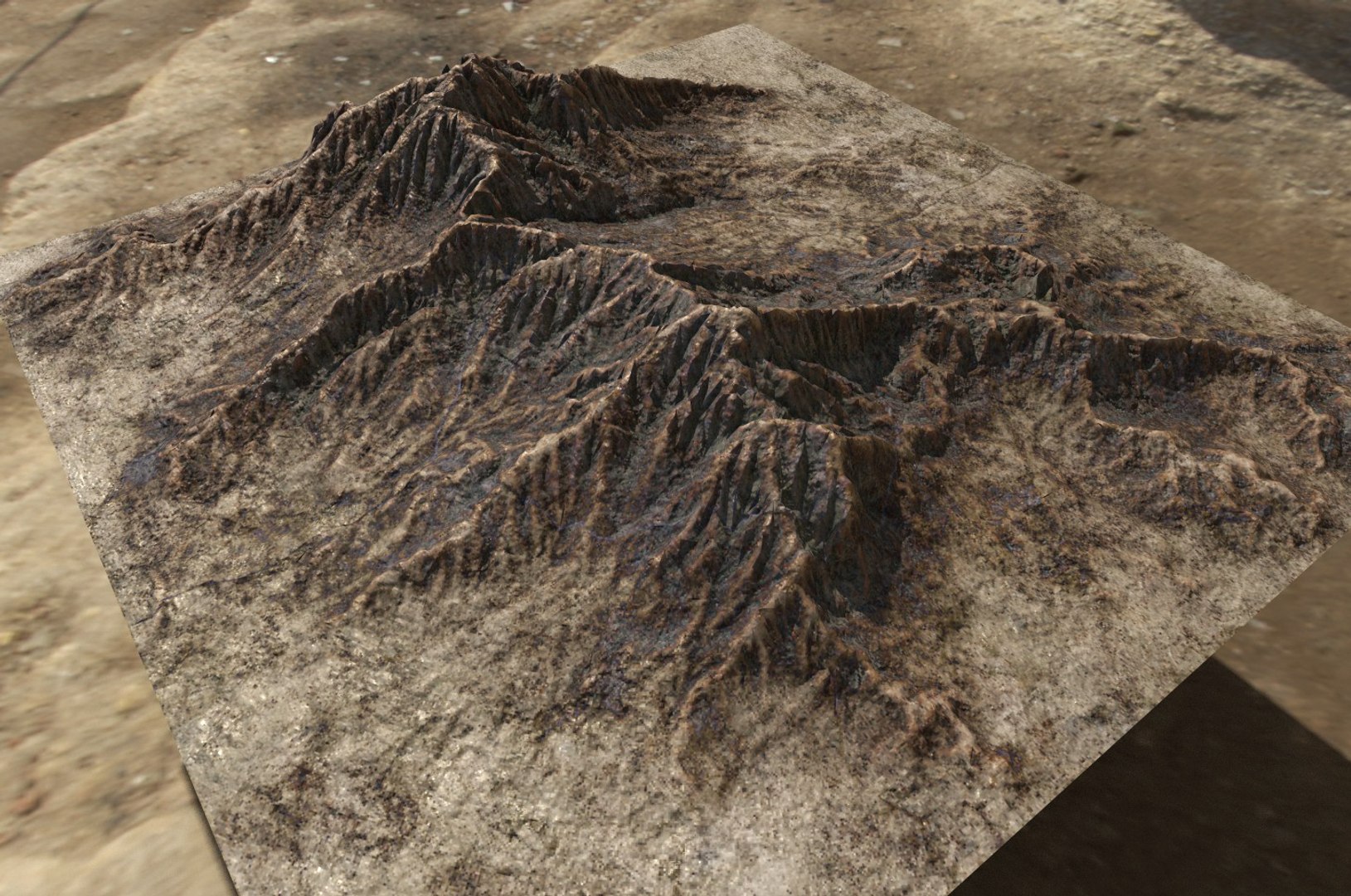 3D landscape land soil - TurboSquid 1642092