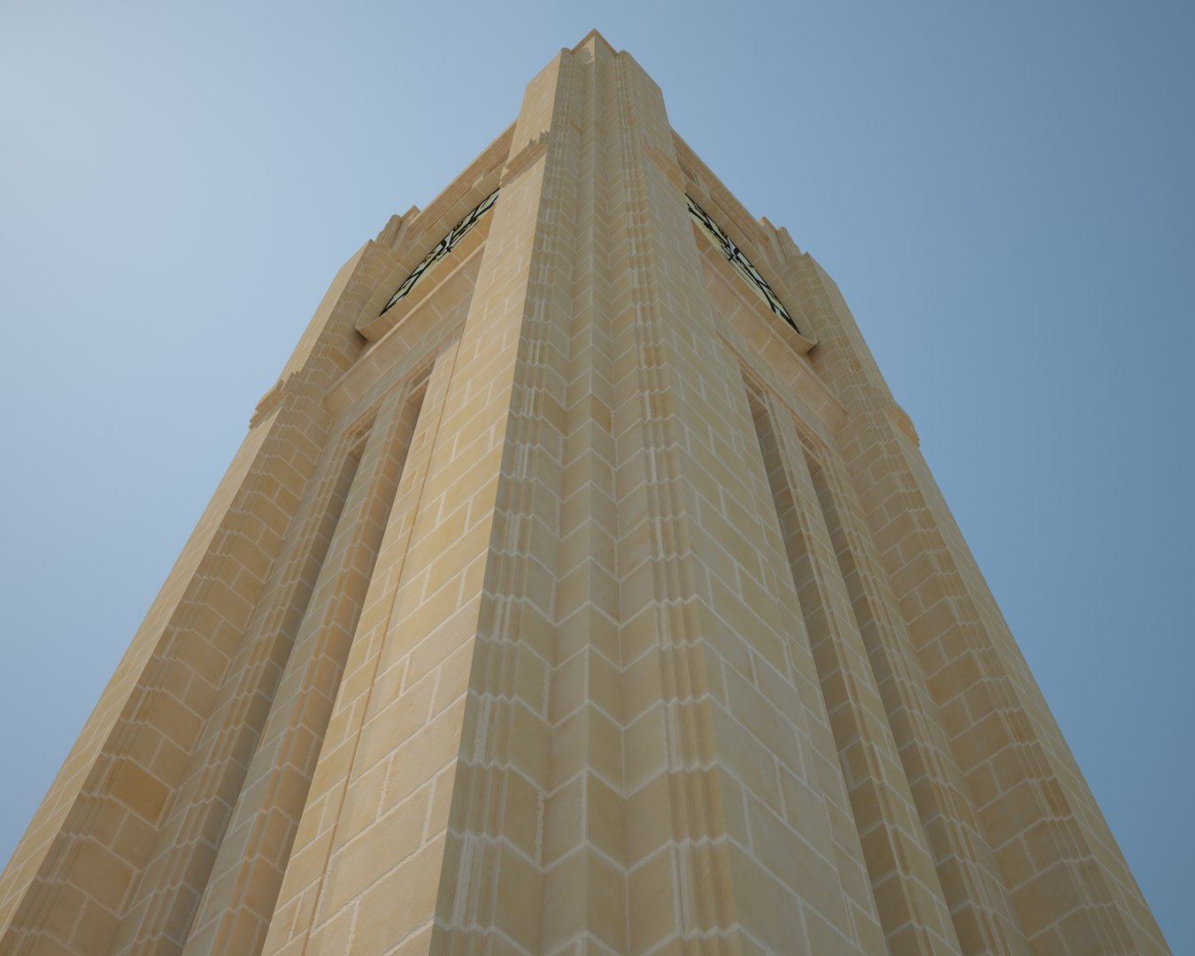 Clock Tower 3d Model