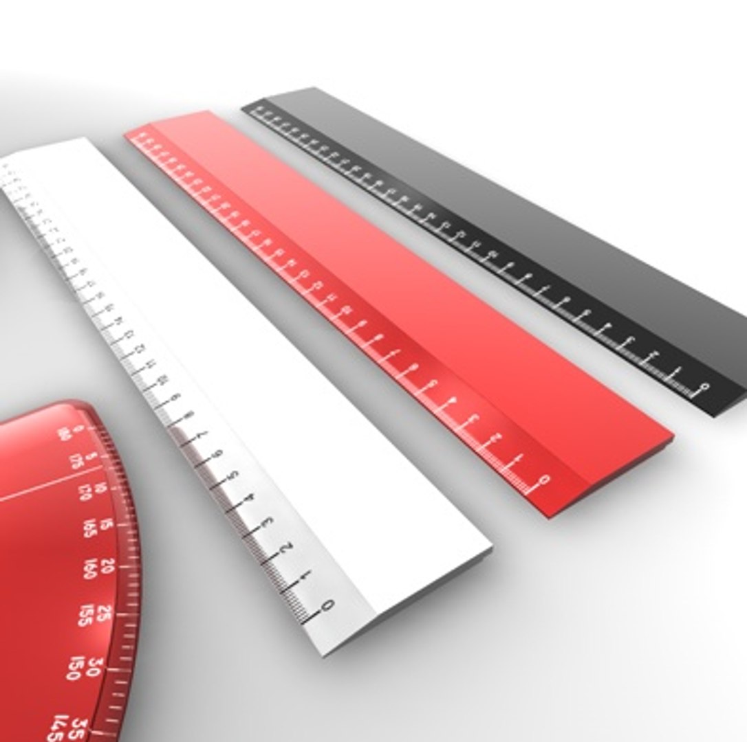 3d geometry tools rulers triangles