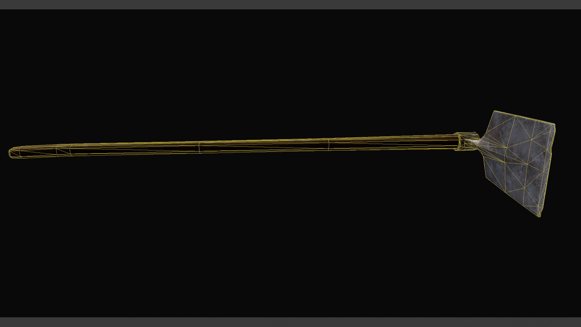 Wood Hoe 3D Model - TurboSquid 1991908
