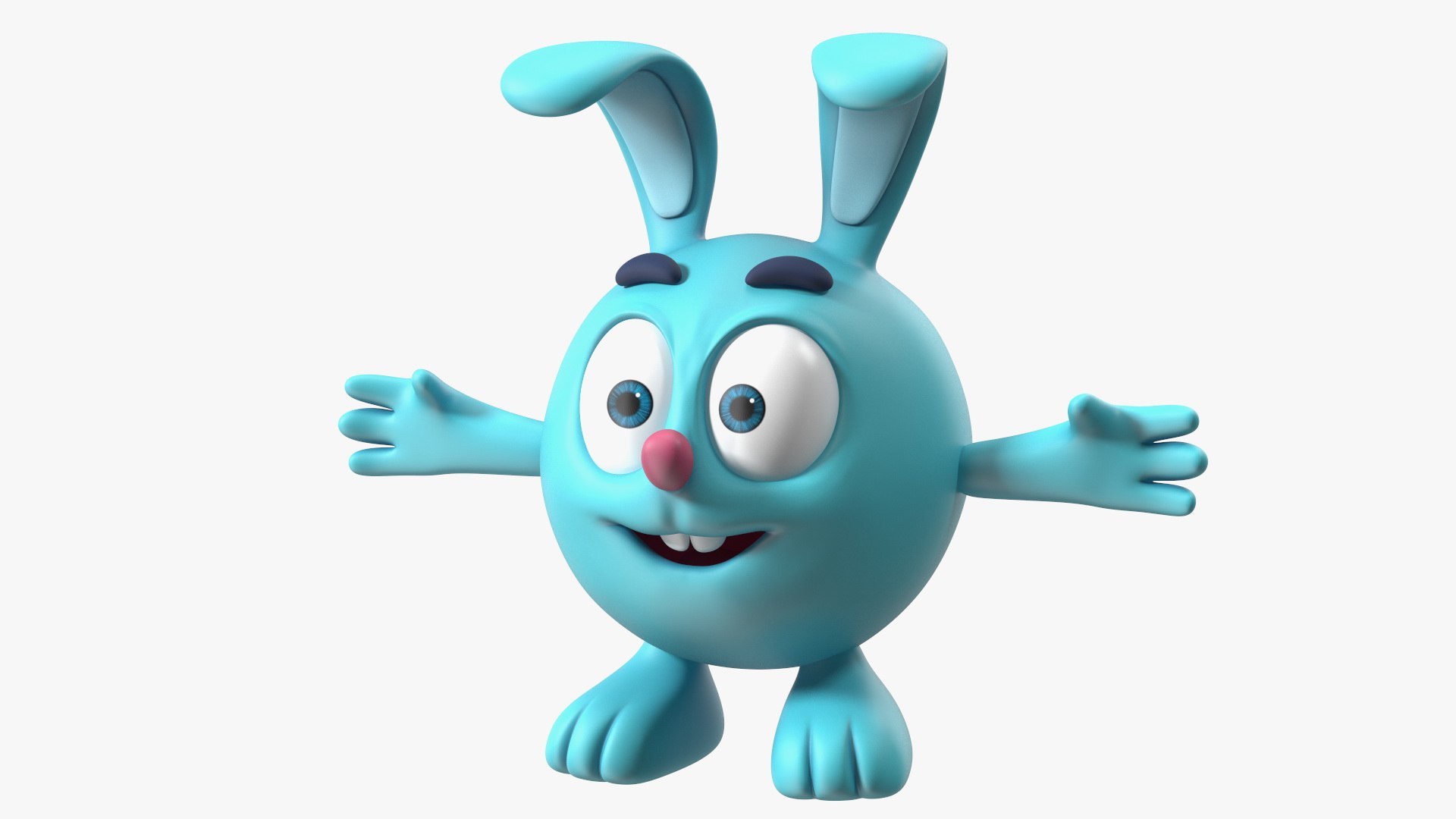 3D Model Krash Character Kikoriki Rigged - TurboSquid 2123872