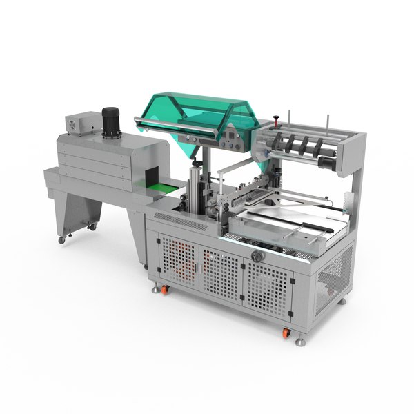 Automatic Side Sealing Shrink Packaging Machine 3D model - TurboSquid 1852684