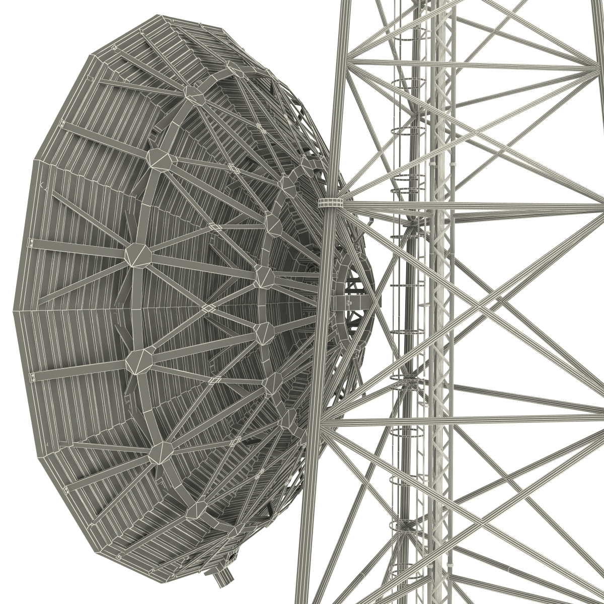 3d telecommunication towers 3