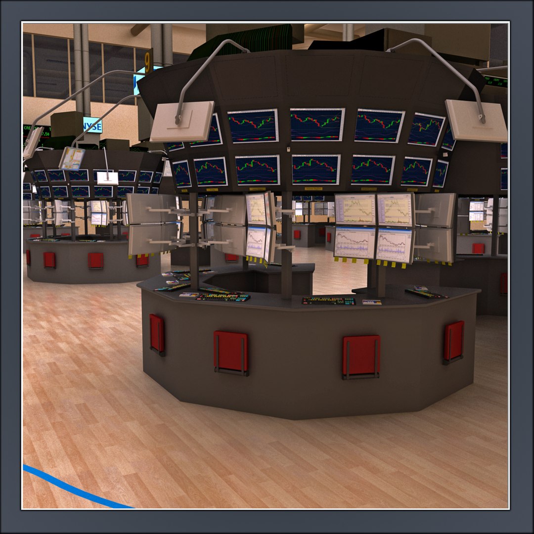 3d Model New York Stock Exchange