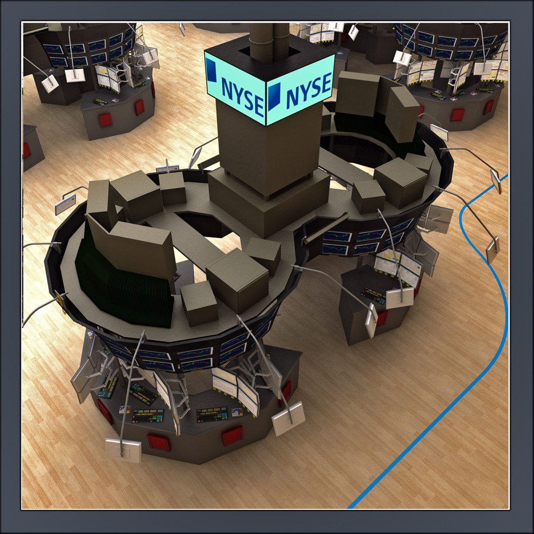 3d Model New York Stock Exchange