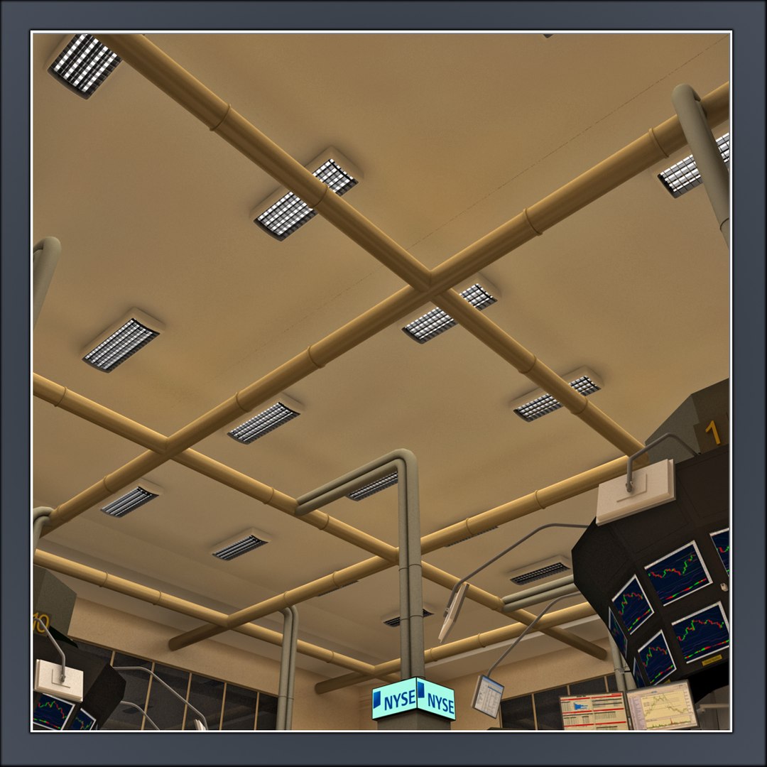 3d Model New York Stock Exchange
