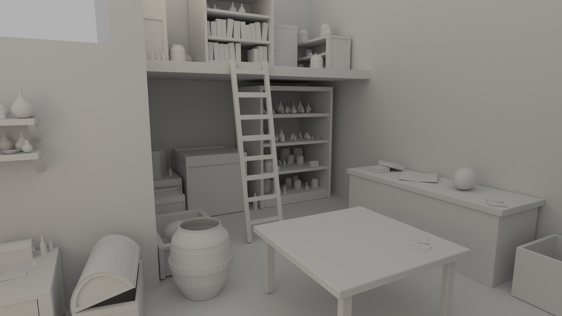 Cottage Lab 3D Model - TurboSquid 2002650