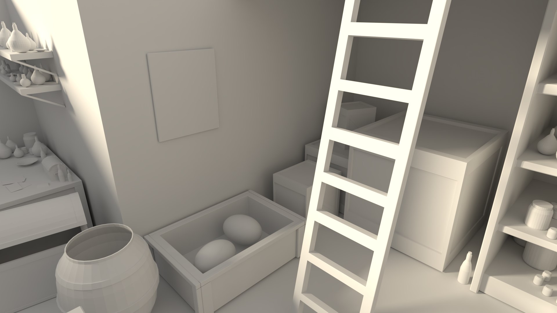 Cottage Lab 3D Model - TurboSquid 2002650