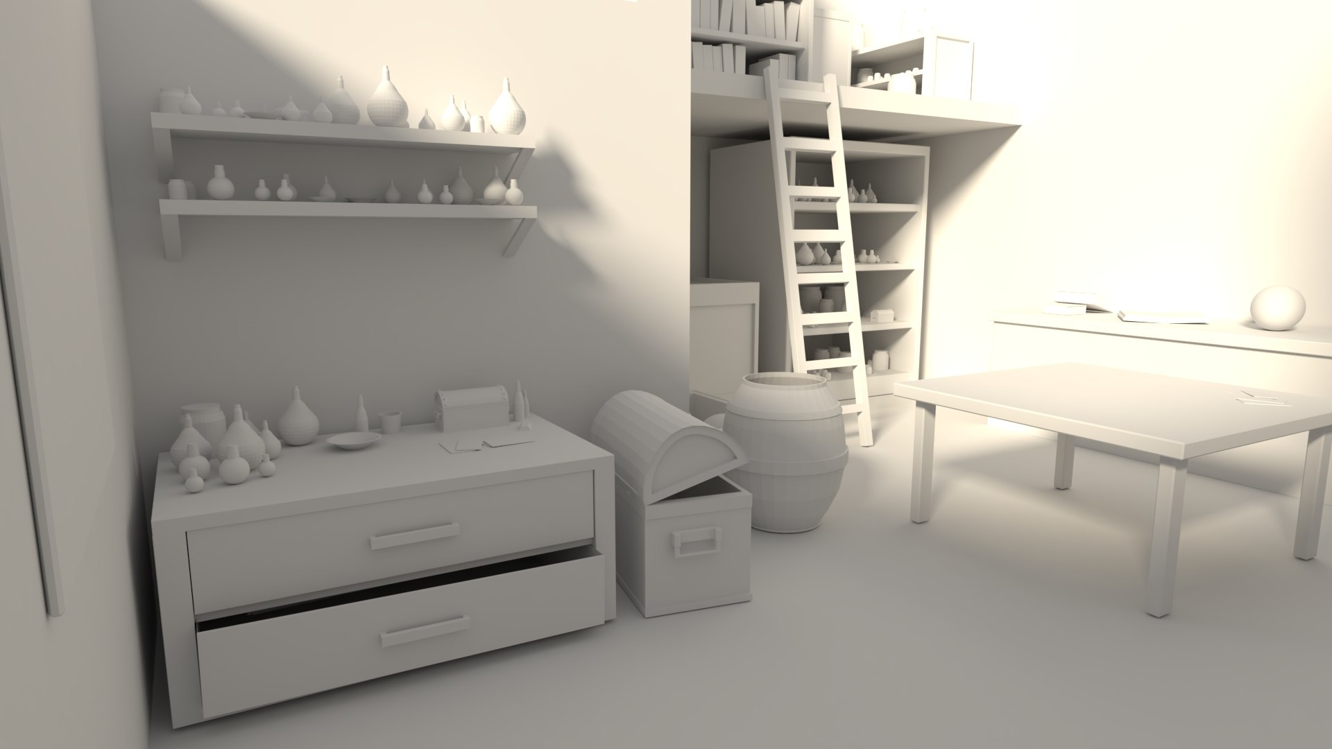 Cottage Lab 3D Model - TurboSquid 2002650