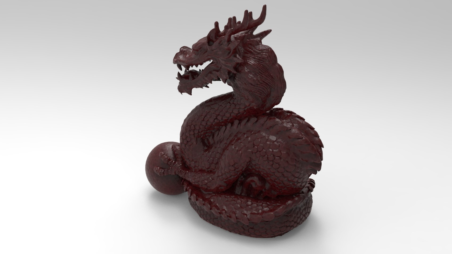 Dragon Holding Sphere 3D - TurboSquid 1554881