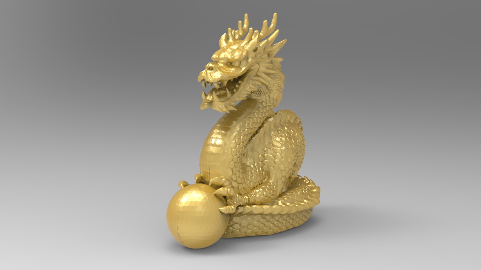 Dragon Holding Sphere 3D - TurboSquid 1554881