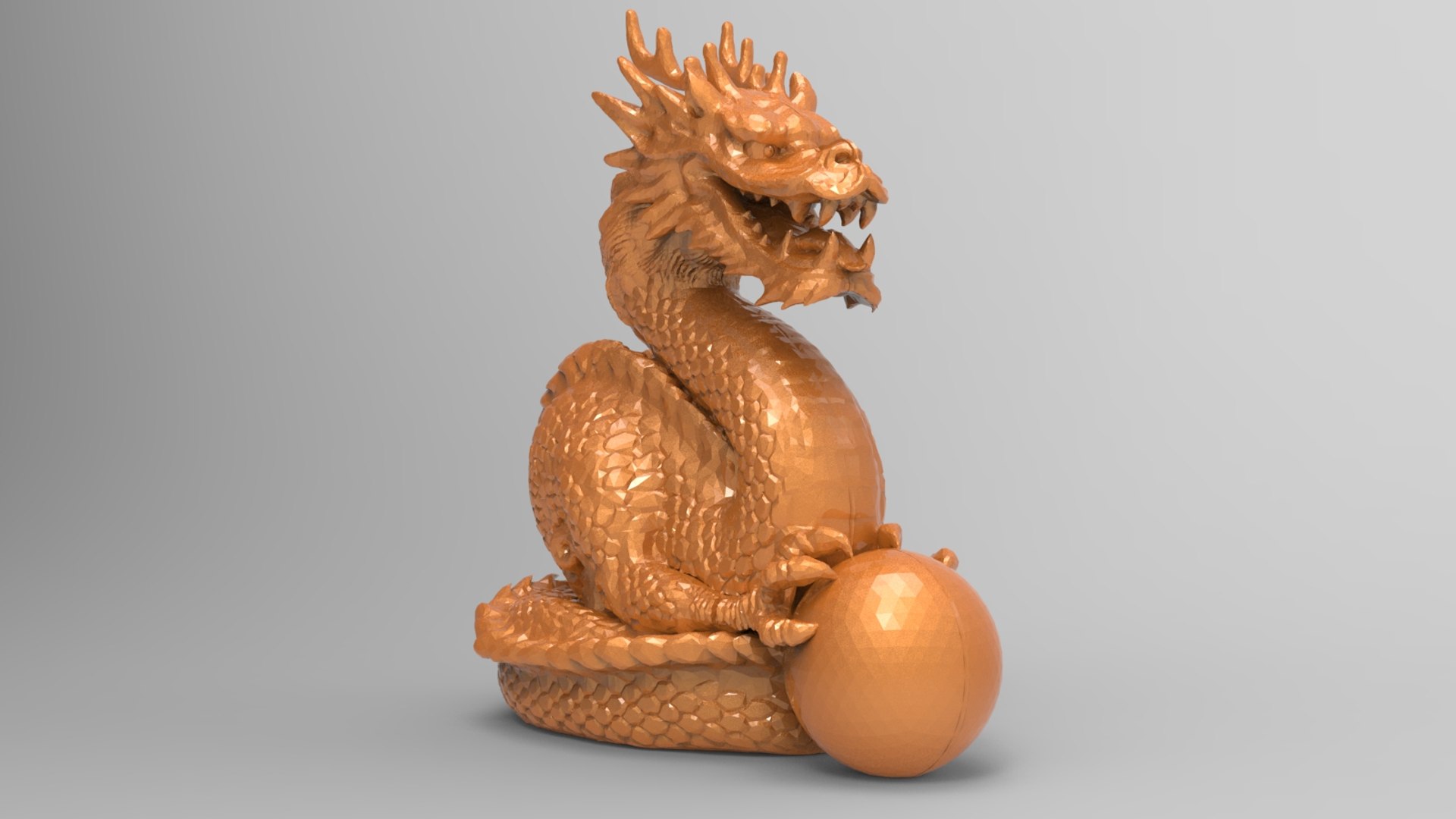 Dragon Holding Sphere 3D - TurboSquid 1554881