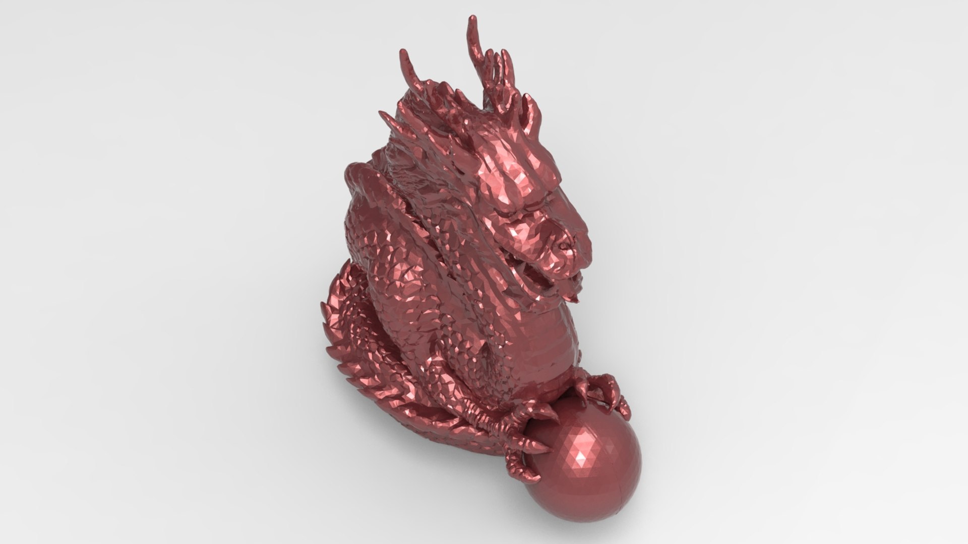 Dragon Holding Sphere 3D - TurboSquid 1554881