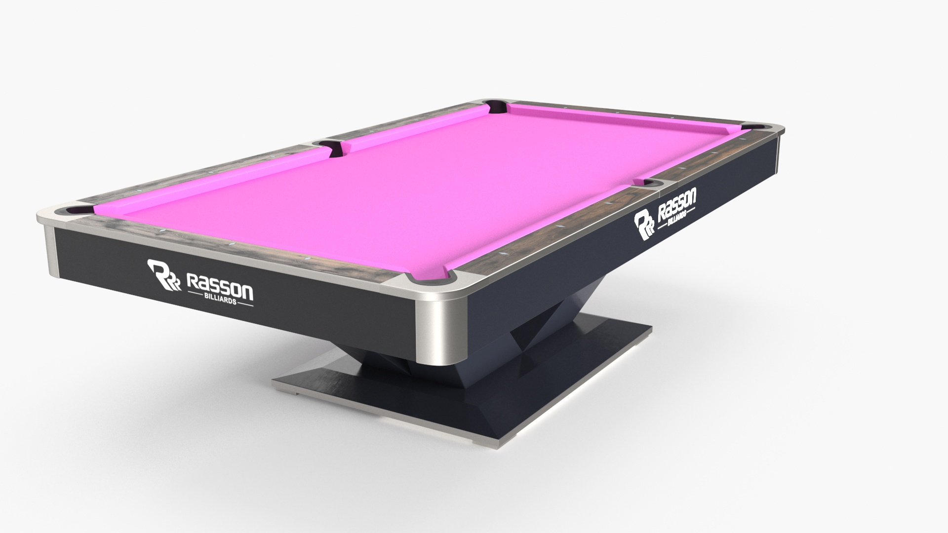 3D Commercial Pool Table 9ft Rasson Fuchsia - TurboSquid 2186519