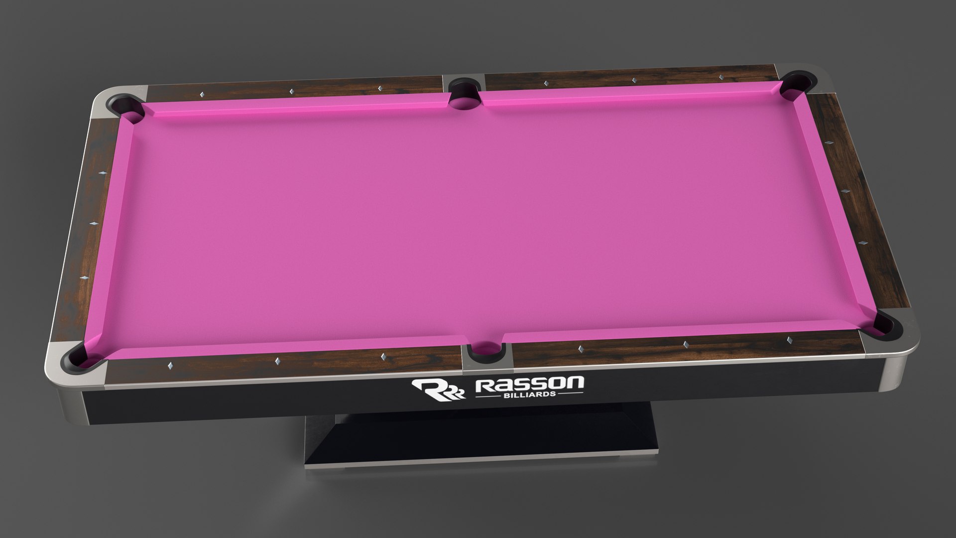 3D Commercial Pool Table 9ft Rasson Fuchsia - TurboSquid 2186519