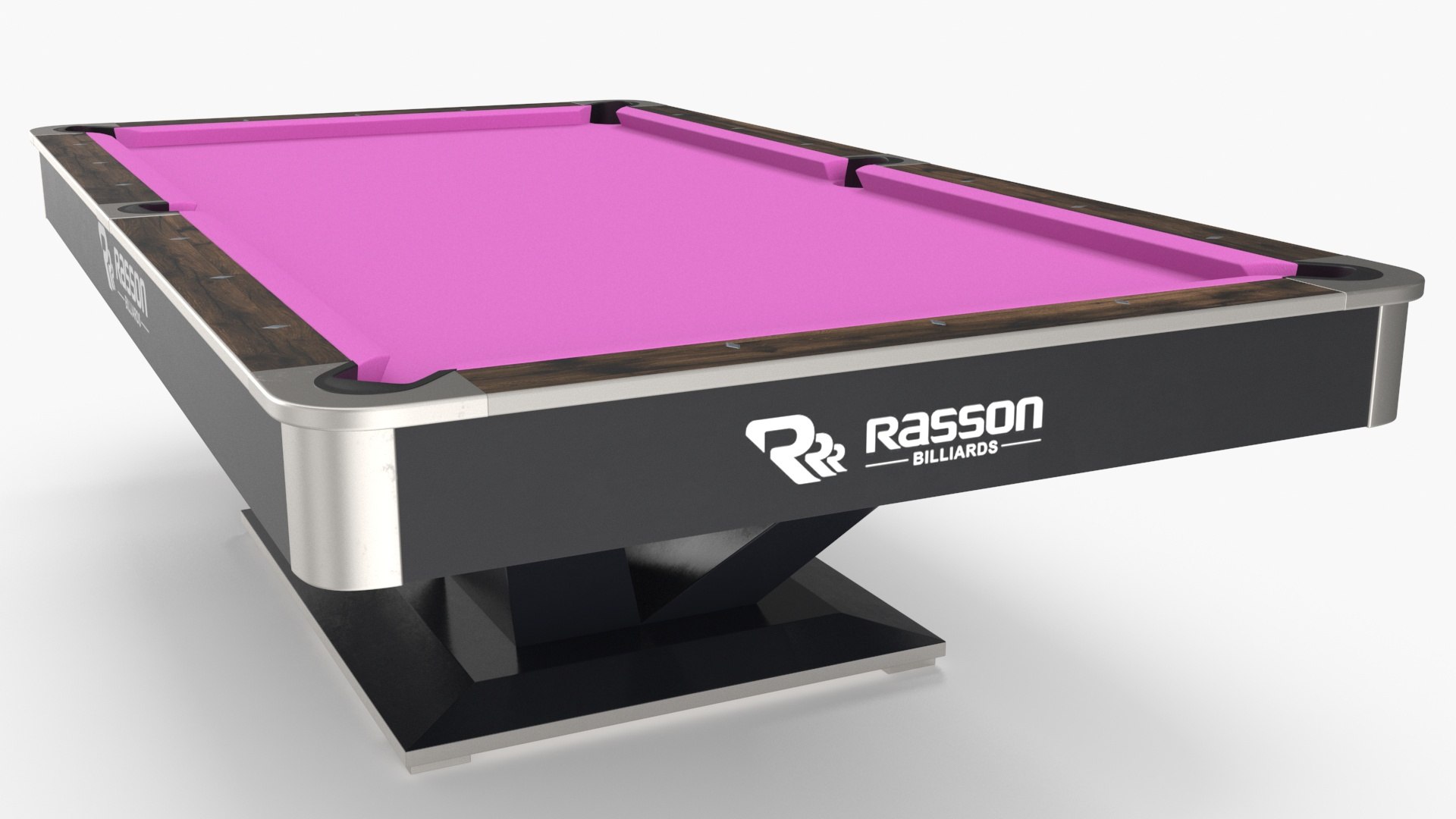 3D Commercial Pool Table 9ft Rasson Fuchsia - TurboSquid 2186519