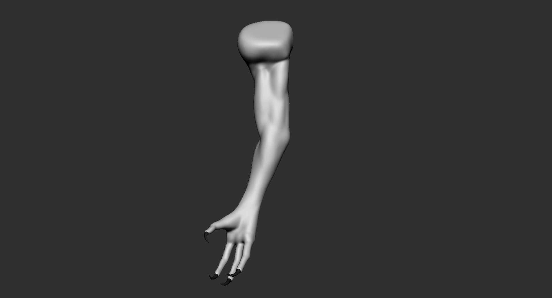 Creature muscular arm 2019 3D model - TurboSquid 1442327