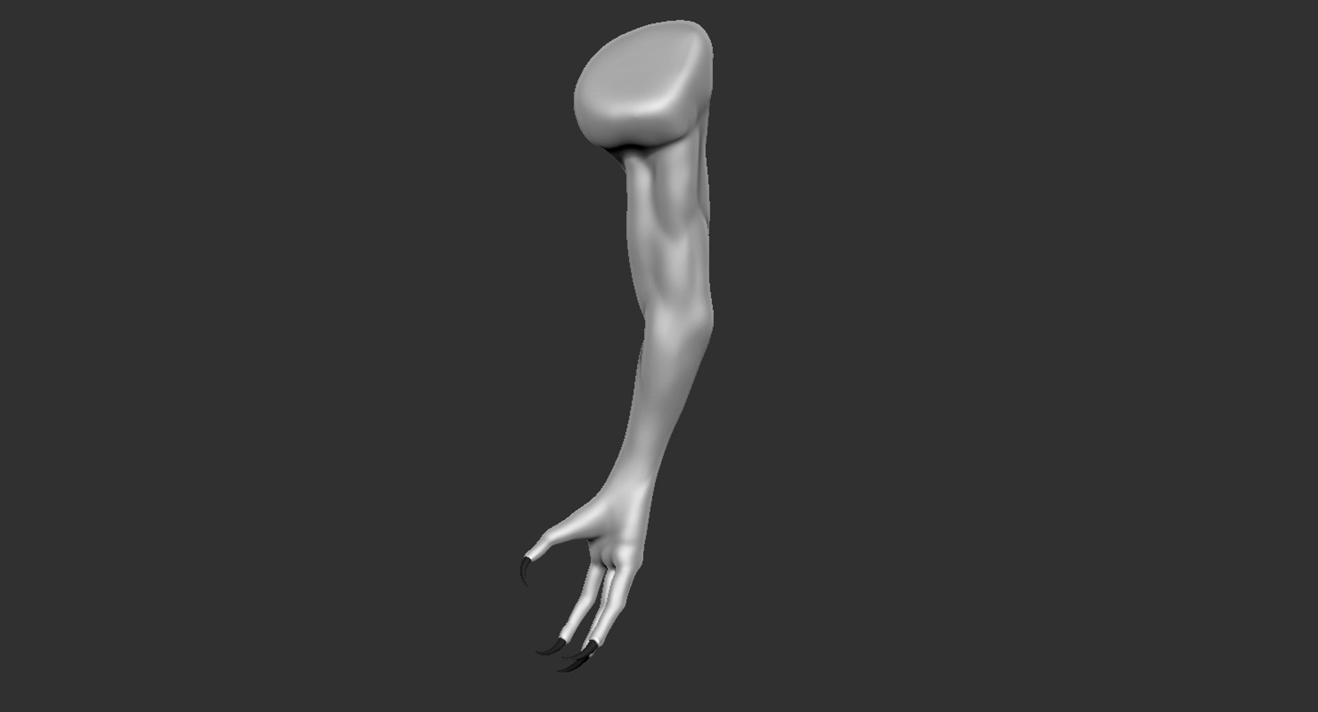 Creature muscular arm 2019 3D model - TurboSquid 1442327
