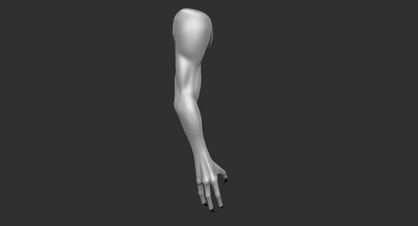 Creature muscular arm 2019 3D model - TurboSquid 1442327
