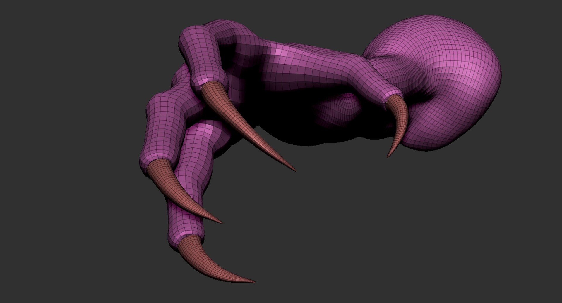 Creature muscular arm 2019 3D model - TurboSquid 1442327